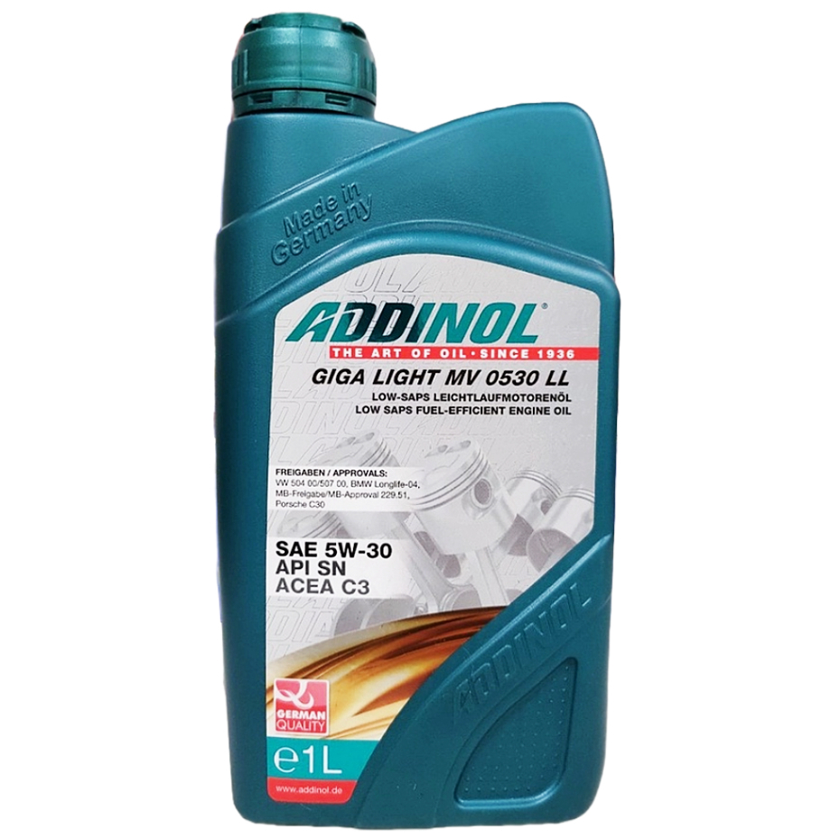 《油工坊》ADDINOL GIGA LIGHT MV 5W30 LL 合成機油 C3 504 507 229.51 | 蝦皮購物