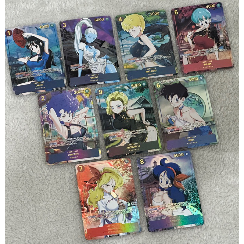 同人閃卡 0613A 七龍珠 旗袍 女角 妹子 | 蝦皮購物