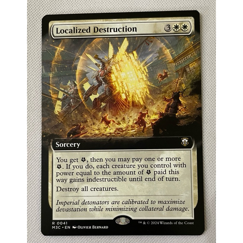 MTG 近代新篇3 MH3 Localized Destruction 普 英文版 | 蝦皮購物