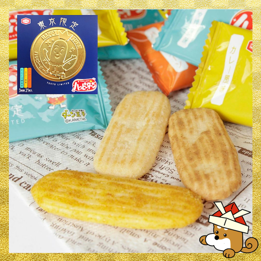 龜田制果 東京i限定混合罐裝仙貝 21P | 蝦皮購物