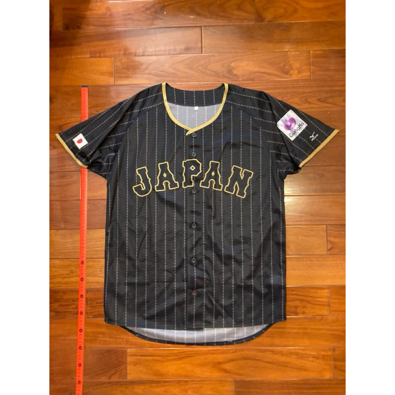Mizuno 日本武士隊 國家隊 2017 WBC 客場黑 應援球衣 (罩衫 職棒 美津濃 NPB 棒球 12強 奧運) | 蝦皮購物