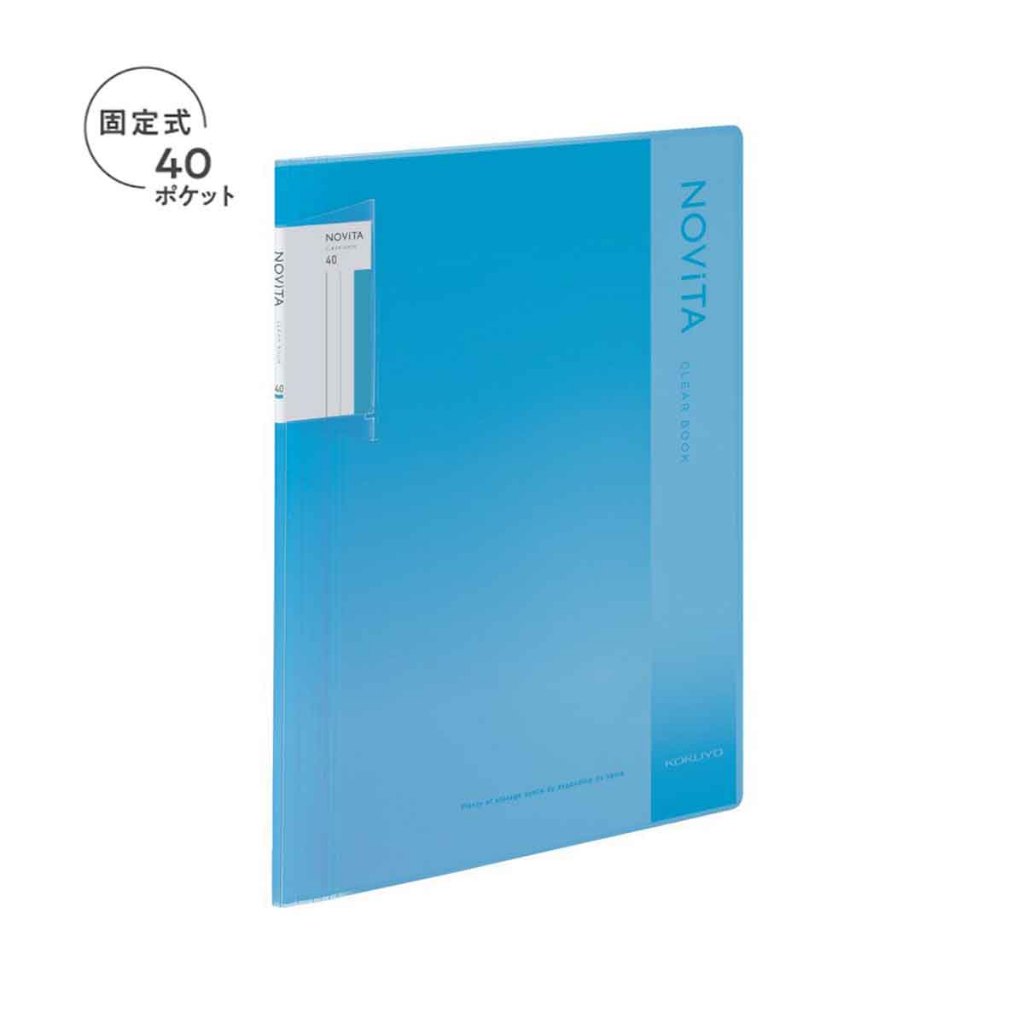 【日本KOKUYO】NOViTA收納資料夾20~60頁 KORA-NV20B A4大小 日本熱銷款 | 蝦皮購物