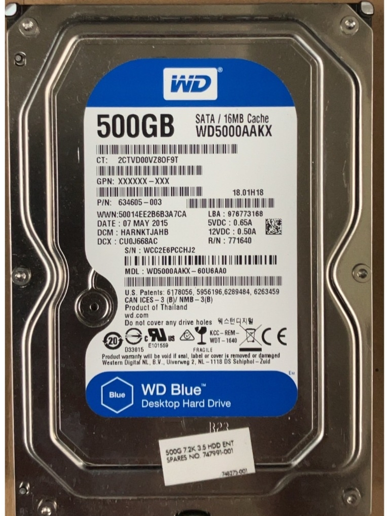 sata 500G 3.5吋二手硬碟 WD藍標 TOSHIBA 希捷 HITACHI(已售完請詢問) | 蝦皮購物