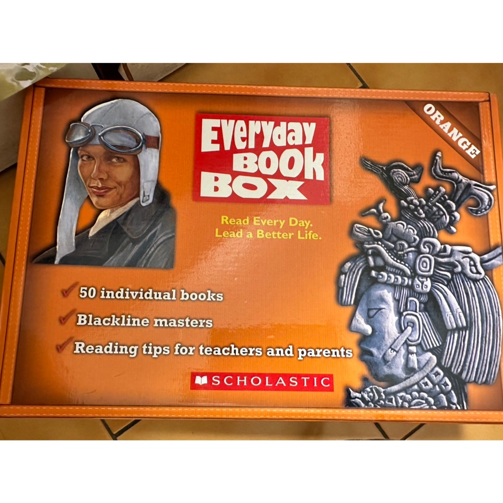 Everyday Book Box: Orange (Levels H-T) 共50本 有光碟 | 蝦皮購物