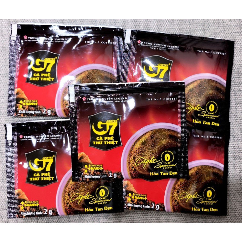 品嚐價 G7黑咖啡 試喝價 2g/包 越南 G7 咖啡 第一品牌 ( 無糖、無奶精 ) G7 黑咖啡 | 蝦皮購物