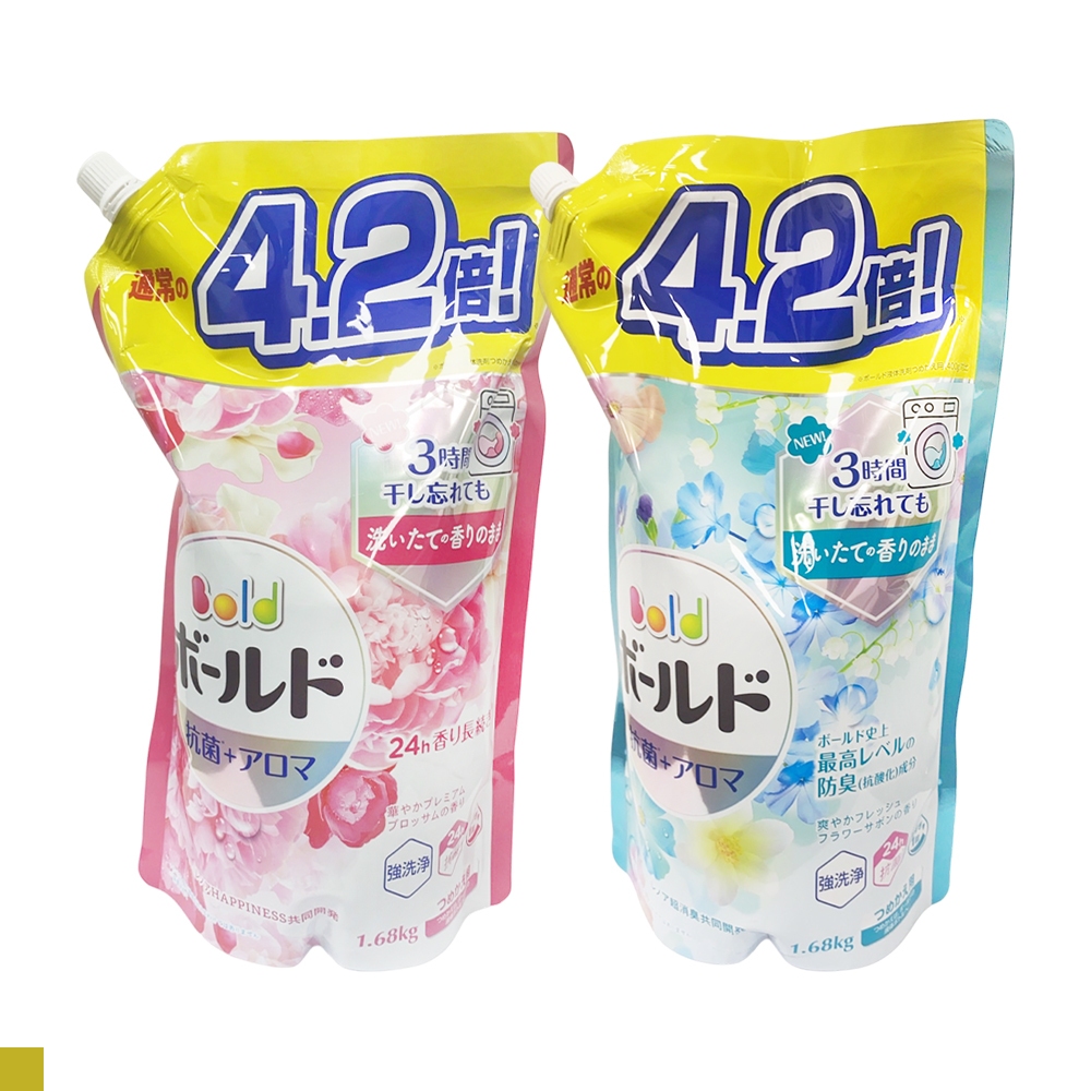 福瑞德 P&G BOLD 洗衣精 超濃縮洗衣精 補充包 1.68kg 衣物清潔 白葉 牧丹 花香 | 蝦皮購物