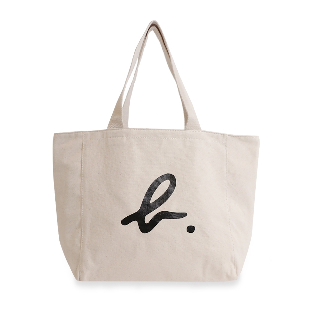 轉賣 日本限定 agnes b. 經典logo帆布包 (大-A4 OK) agnesb. Voyage 大b 托特包 | 蝦皮購物