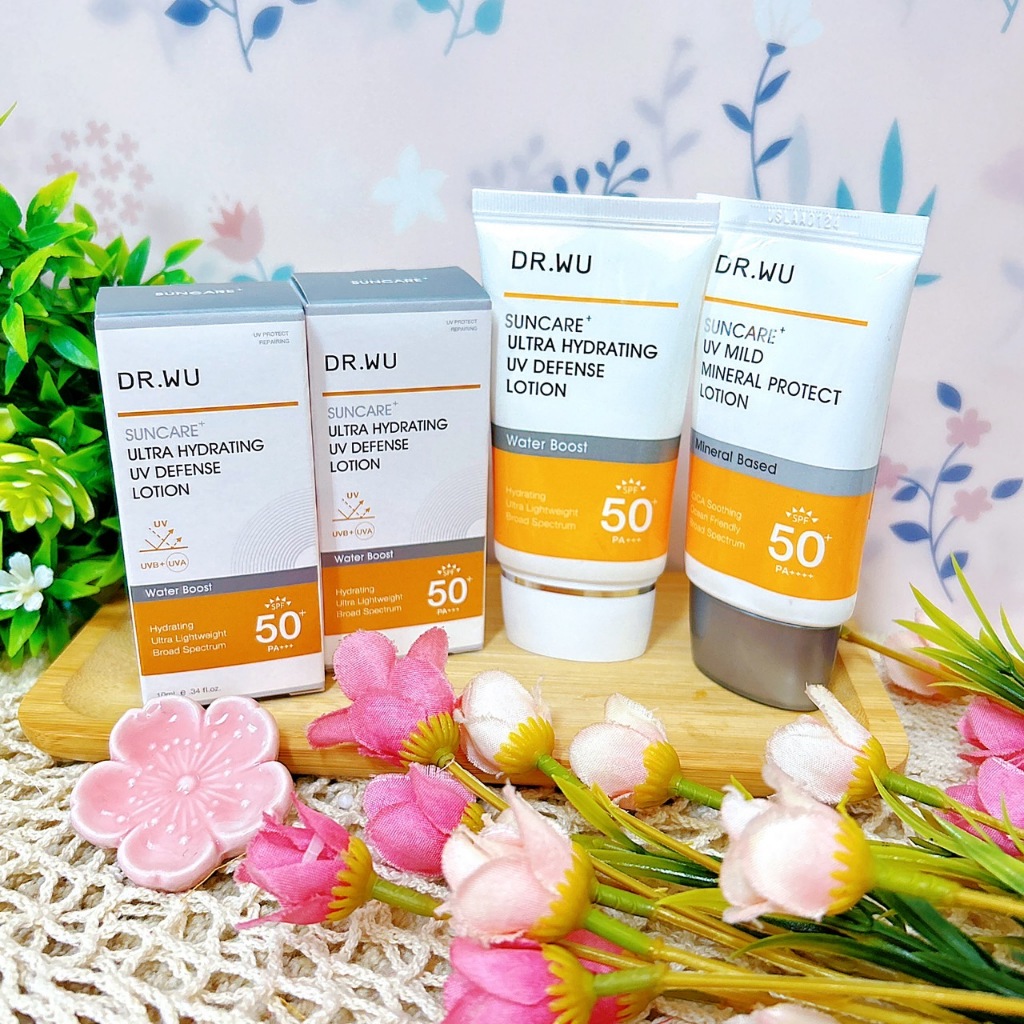 DR.WU 達爾膚 dr.wu 新品防曬 全能清爽保濕防曬乳 35ml 10ml 盒裝 無集點 低敏物理舒緩防曬乳 防曬 | 蝦皮購物