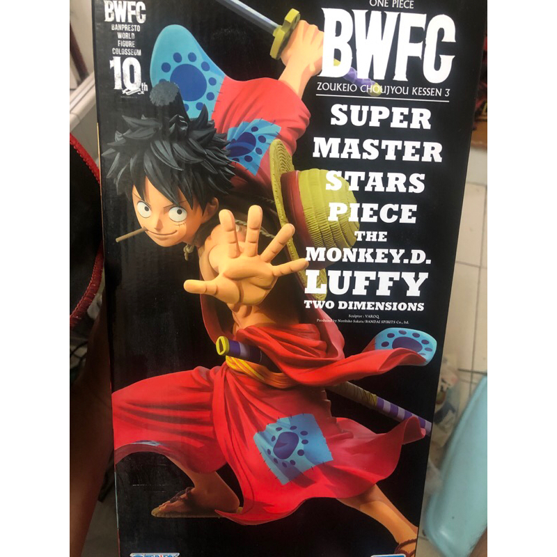 《代理》海賊王 BWFC 10週年 魯夫 2D色 海外限定版 | 蝦皮購物