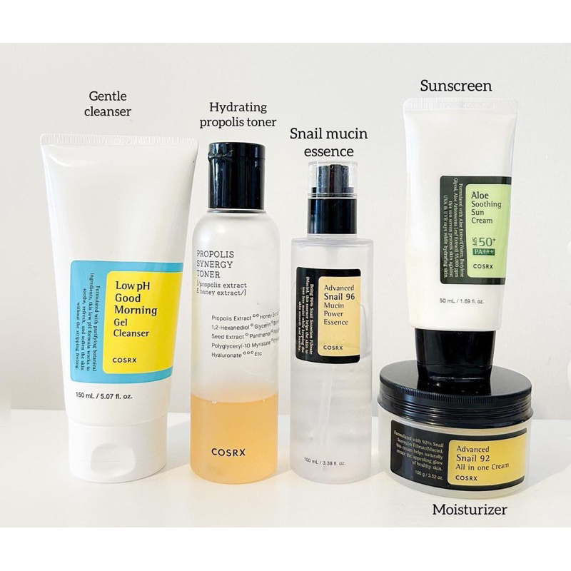 COSRX 5 in 1 Glowing/Acne Set (Paket Hemat) | 蝦皮購物