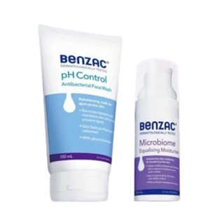 限量優惠｜Benzac 倍克荳 抑菌潔面露 150ml 益菌修護乳 50ml 維他命B3 平衡肌膚pH值 【立赫藥局】 | 蝦皮購物