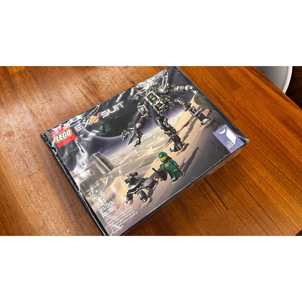 LEGO 21109 Exo Suit 太空機甲 綠色太空人 樂高 全新未拆封 盒損價絕版品 | 蝦皮購物