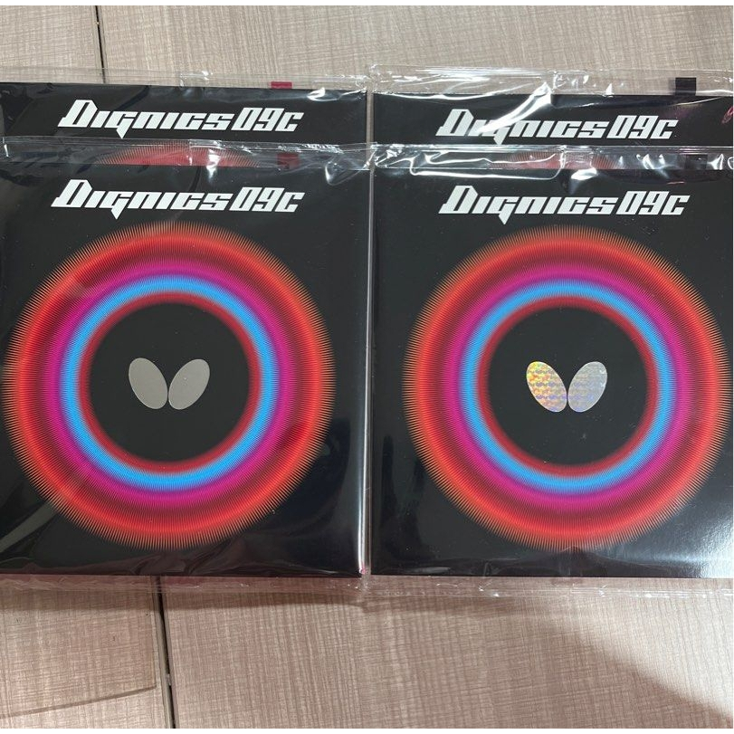 免運可刷卡 Butterfly D09C 2.1 紅/黑 蝴蝶膠皮 Dignics 09c 蝴蝶牌桌球皮 日本內銷版 | 蝦皮購物