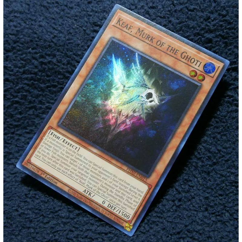 [台拍遊戲王] PHNI-EN015 美英1刷 亮面 異魚之朧 奇夫X1(M/NM)=PHNI-JP015 | 蝦皮購物