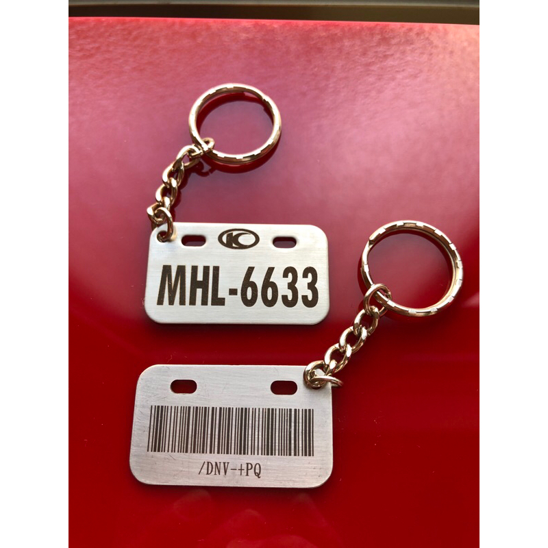 【HMRC SHOP】不鏽鋼車牌鑰匙圈💥雷刻專屬您的車牌號碼、載具💥客製化鑰匙圈.吊飾.掛飾 | 蝦皮購物