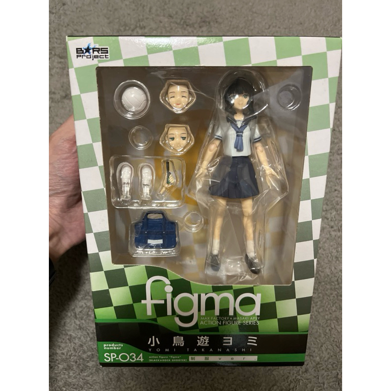 全新｜正版｜日版｜現貨 figma SP-034 小鳥遊 黑岩射手 制服 BRS 可動完成品 已絕版 | 蝦皮購物