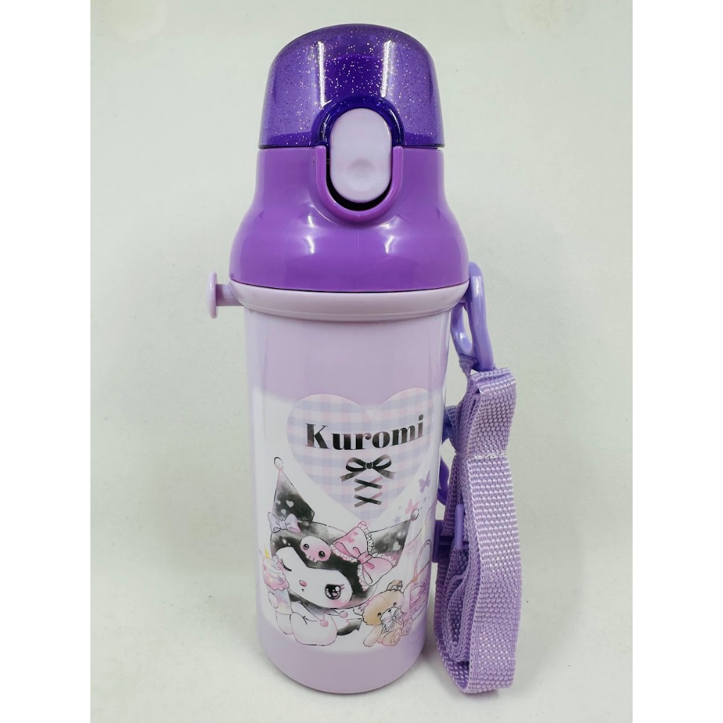 *小波日貨*現貨 日本製 SKATER 附揹帶 2024 庫洛米 銀離子 直飲 兒童水壺 480ml PSB5SANAG | 蝦皮購物