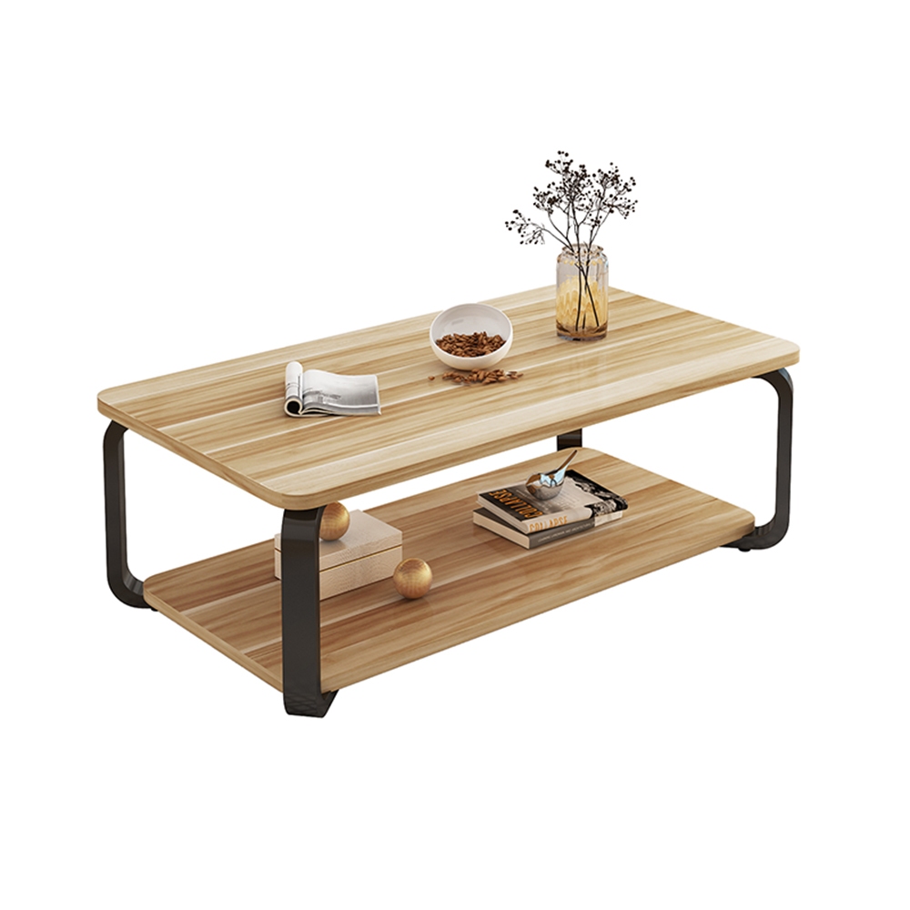 台灣現貨免運【C&D旗艦店】鋼木茶几桌 現貨 茶几/沙發桌/客廳桌/咖啡桌/辦公會客桌 | 蝦皮購物