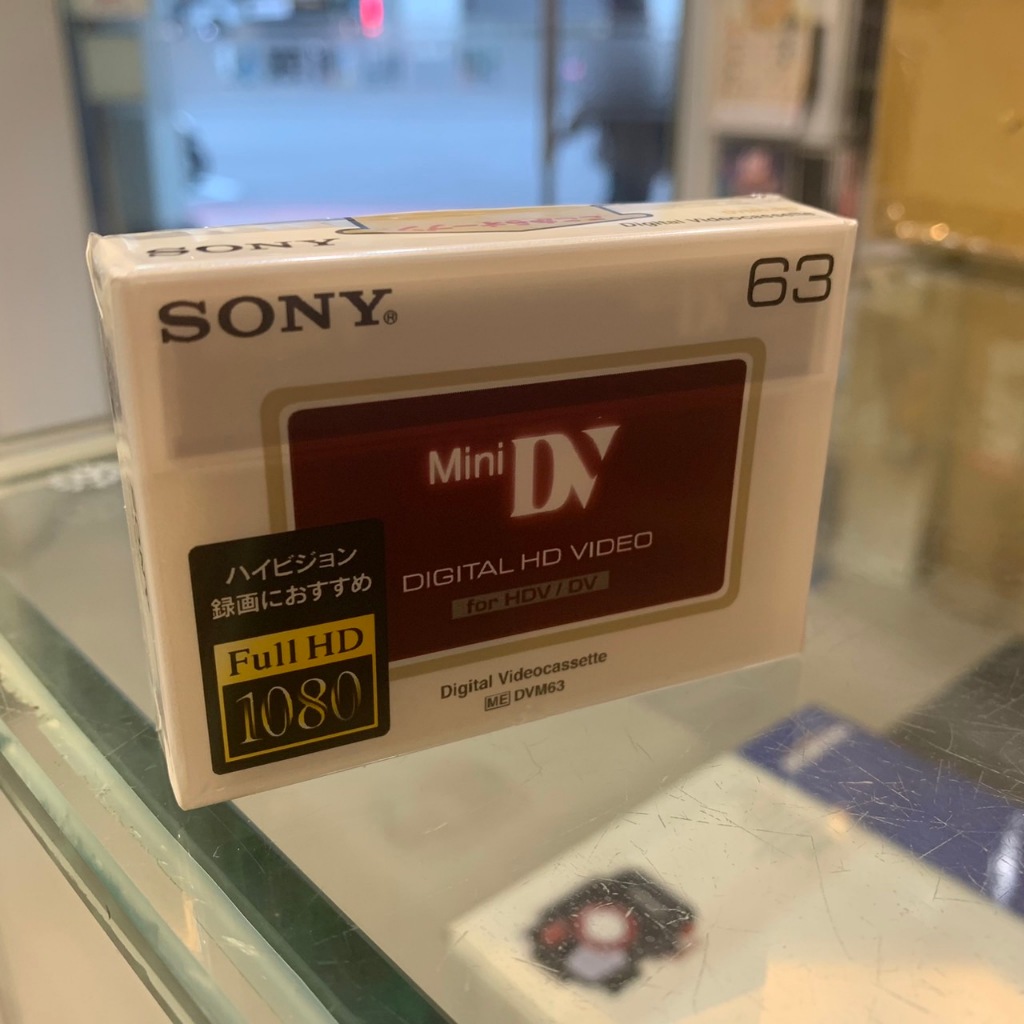 【現貨】SONY 原廠 高解析 DVM63HD 攝錄影 機錄影帶 DV帶 HDV MiniDV Full HD (一片 | 蝦皮購物