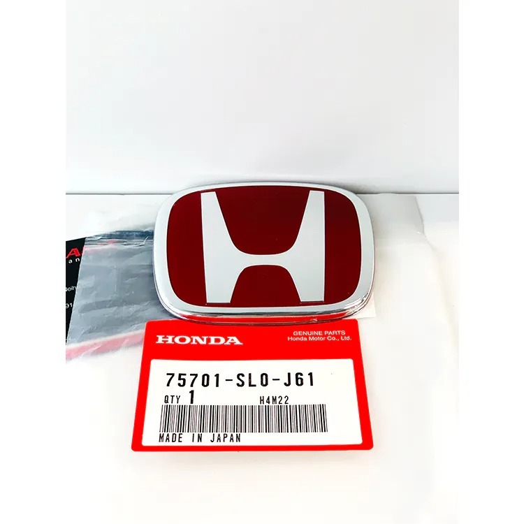 【PP保勁國際】HONDA 日規原廠 紅H廠標 75701-SL0-J61 NSX NA2 | 蝦皮購物