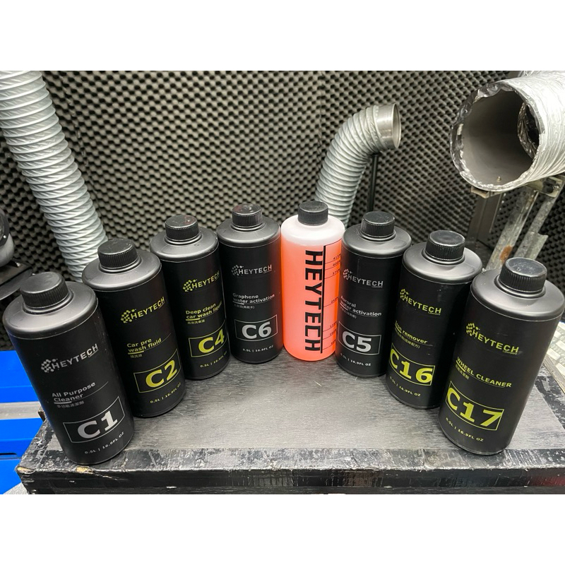 97mr黑炭洗美 HEYTECH洗車精/鍍膜劑/鐵粉去除劑/鋁圈清洗劑/白鐵除鏽劑 | 蝦皮購物