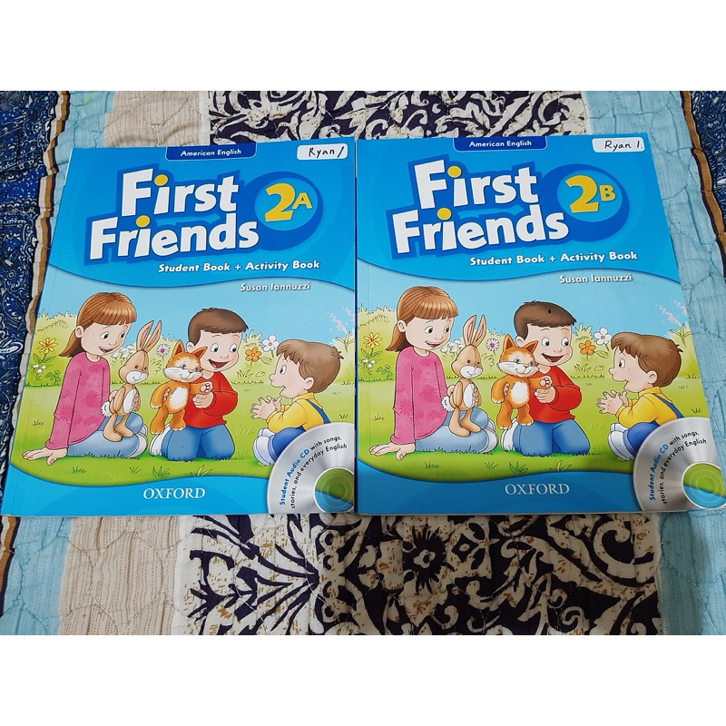 OXFORD First Friends 2A+2B(American English) 系列 (分冊課本含CD) | 蝦皮購物