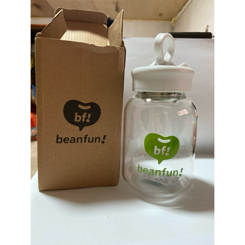 Beanfun 能量隨身瓶 玻璃 全新 可泡茶葉 | 蝦皮購物