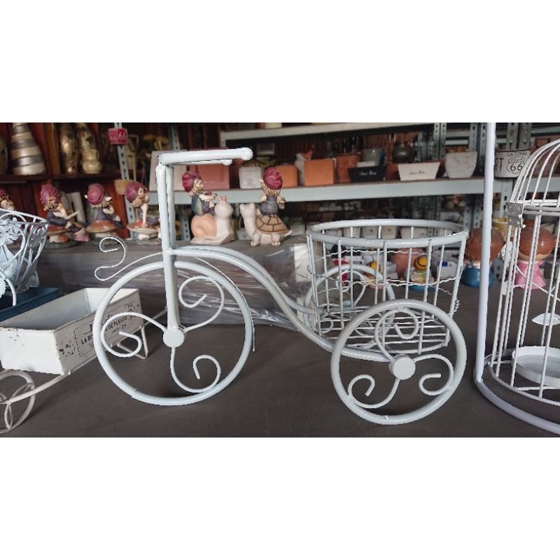 w002鐵製三輪車花架 | 蝦皮購物