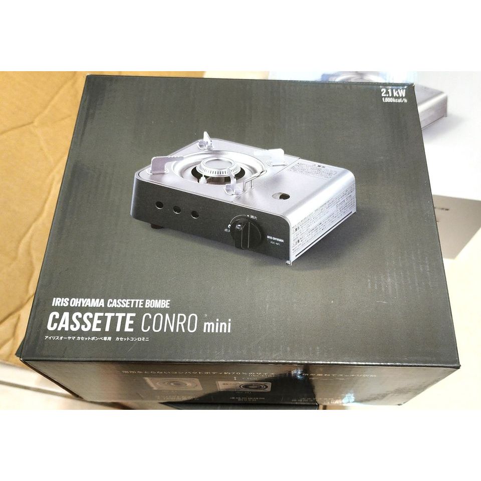 日本 迷你 卡式瓦斯爐 IRIS OHYAMA IGC-M1 小型 輕量 機車 露營 野營 車宿 方便攜帶 台灣現貨 | 蝦皮購物