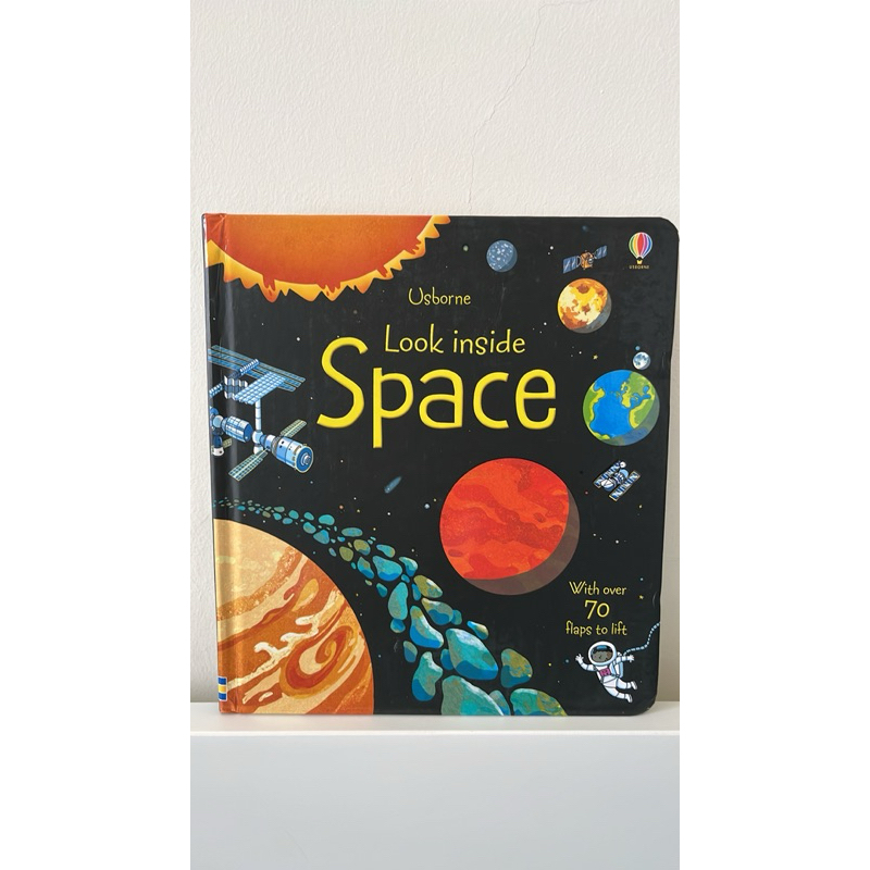 Usborne Look Inside Space太空翻翻書 遊戲書 | 蝦皮購物