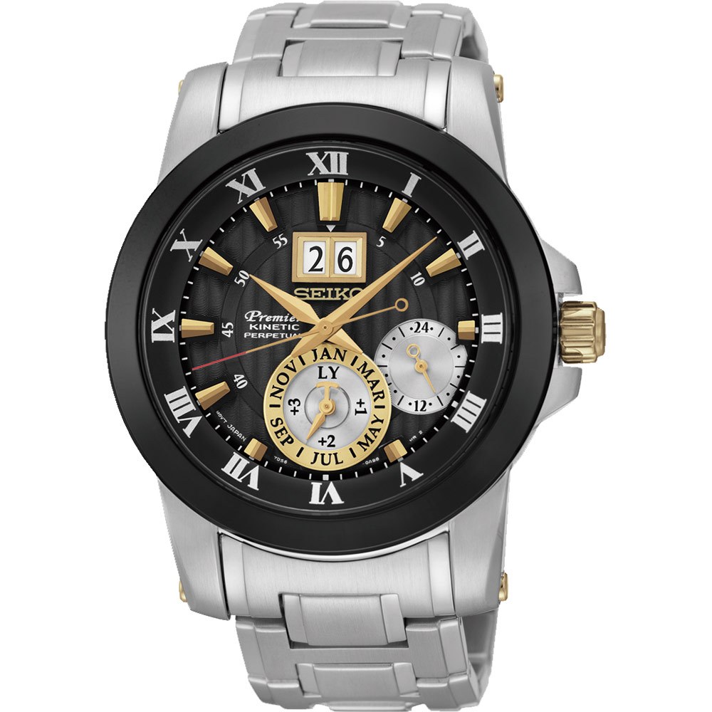 精工SEIKO Premier 人動電能萬年曆錶(SNP129J1)SK010 | 蝦皮購物