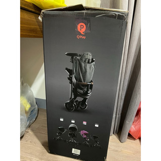 德國 QPlay EASY 雙向輕便手推車 (玫瑰粉） | 蝦皮購物