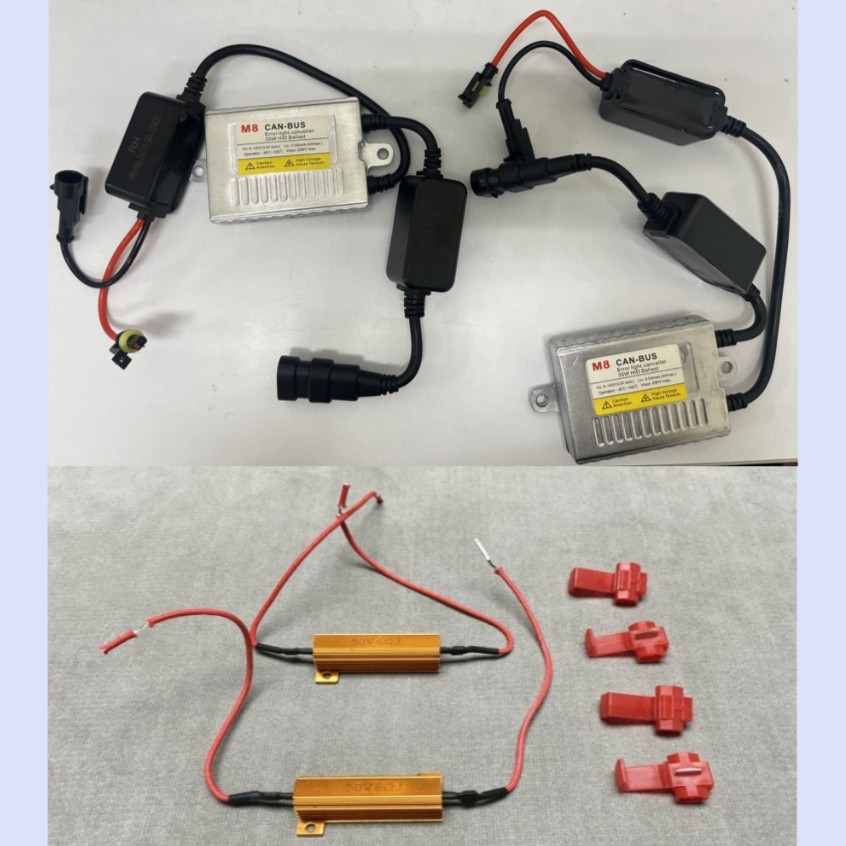 1個 M8 12V 35W 交流式 解碼安定器 電阻 HID XENON CANBUS 大燈霧燈適用 | 蝦皮購物