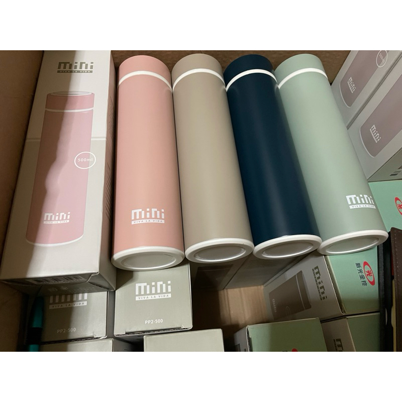 mini 304不鏽鋼 真空保溫杯 保溫瓶 500ml 新光金紀念品 | 蝦皮購物