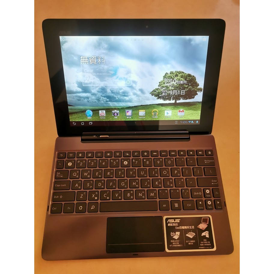 ASUS Eee Pad Transformer Prime TF201 32GB 10吋 變形 平板 筆電 | 蝦皮購物