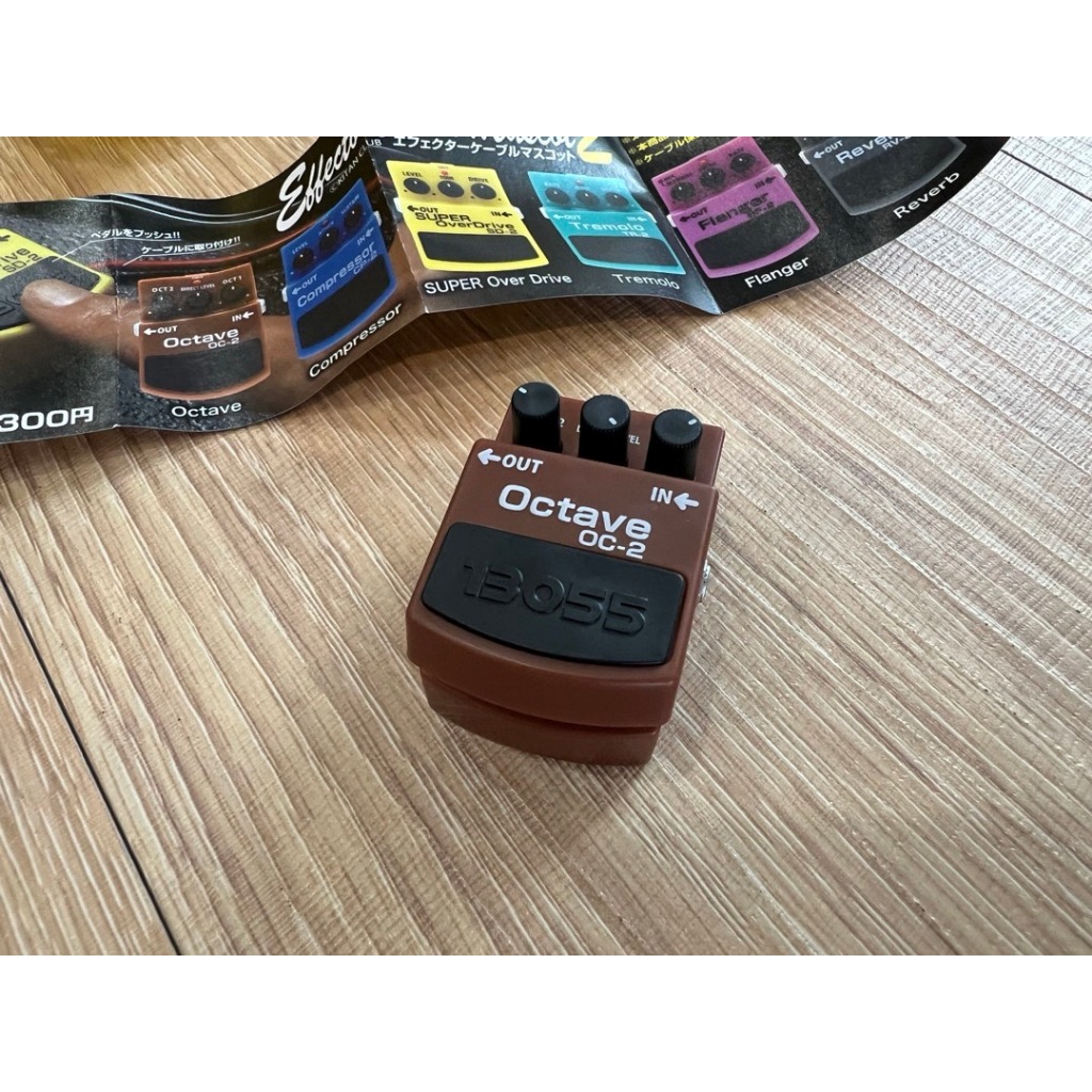 日本KITAN CLUB 奇譚俱樂部扭蛋 擬真混音器造型Effector Cable Mascot 2 Octave | 蝦皮購物