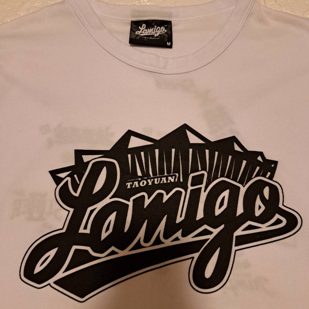 Lamigo桃猿隊 2019年限量冠軍紀念T恤(白)M號 台灣職業大聯盟 CPBL 動紫趴 李多惠 林襄 啦啦隊 拉米哥 | 蝦皮購物