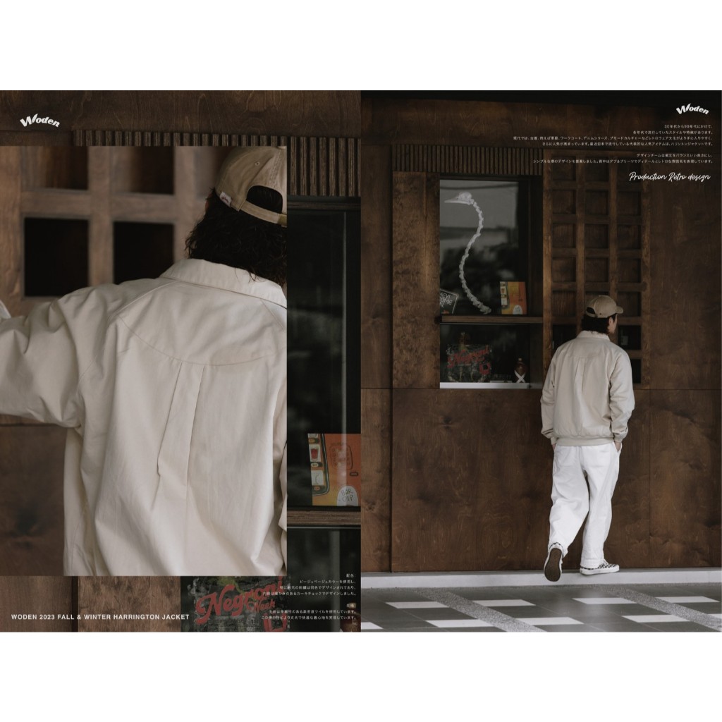 全新 WODEN 2023 Fall & Winter Harrington Jacket (尺寸2號 附尺寸表) | 蝦皮購物