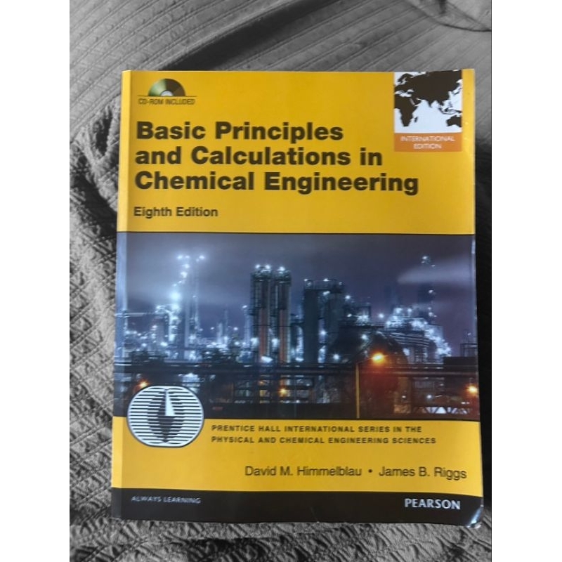【二】Basic Principles and Calculations in Chemical Engineering | 蝦皮購物