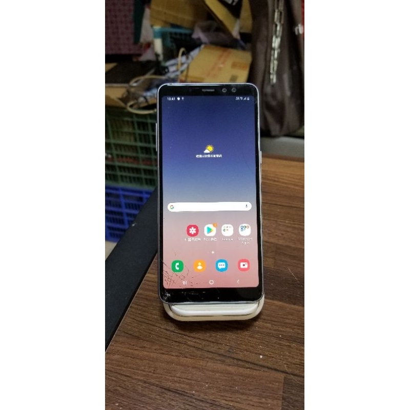 Samsung Galaxy A8+ /6G/ 64G 1600萬畫素 八核心 6吋 零件機 /支援VoLTE | 蝦皮購物