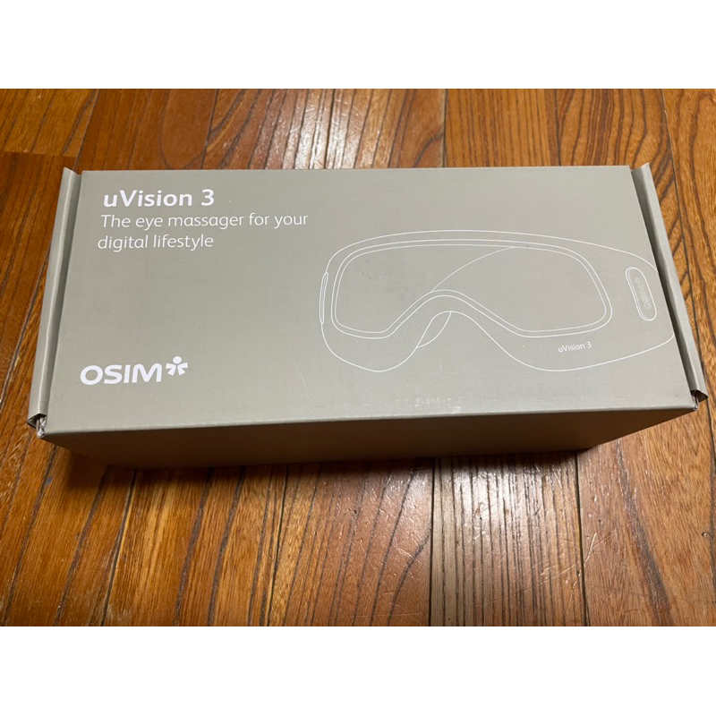 全新 OSIM uVision 3 護眼樂 按摩眼罩 黑 | 蝦皮購物