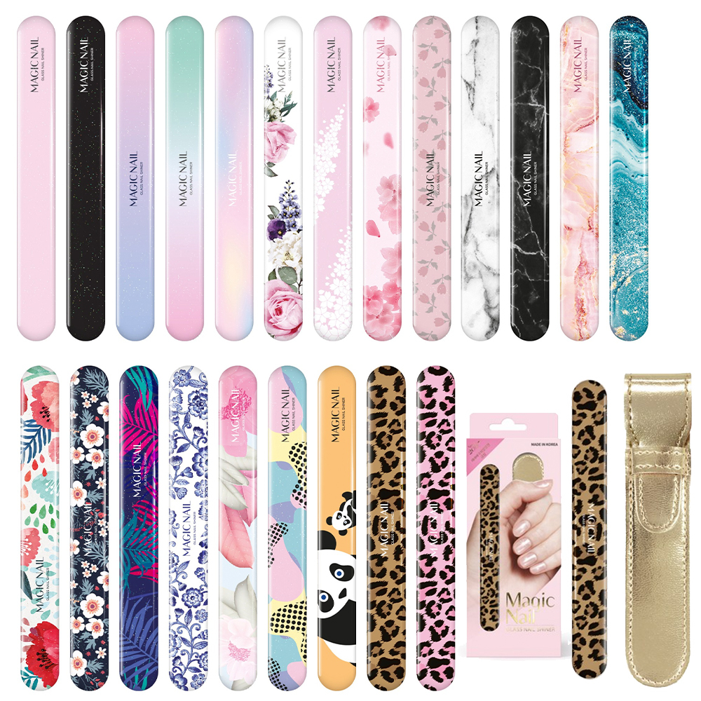 韓國 Magic Nail Shiner 玻璃搓刀 美甲拋光棒 美甲 指甲銼 指甲美容 水晶抛光神器 拋光棒 美甲工具 | 蝦皮購物