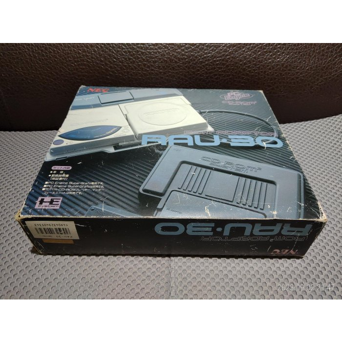 PC-Engine Supergrafx 用 CD-ROM2 公事包 轉接器 Rau-30 | 蝦皮購物