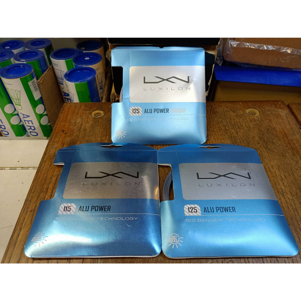 總統網球 LUXILON ALU POWER 115 125 ROUGH 硬線 公司貨 包裝線 | 蝦皮購物