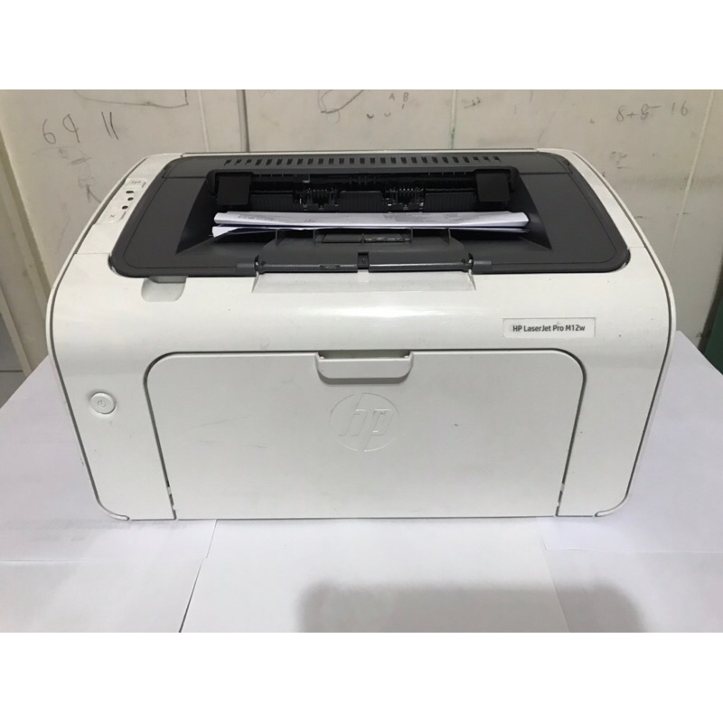 二手機HP LaserJet Pro M12W黑白雷射印表機~有wifi有usb 中古機~加贈一支相容性碳 | 蝦皮購物