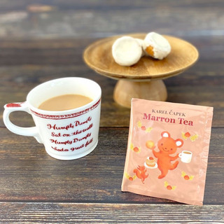 日本 山田詩子 萬聖節 2023 秋季限定 栗子紅茶 立體茶包 marron milk tea 1.5g×5p | 蝦皮購物