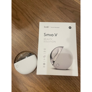 二手近全新 Lisscode Smio.V 溫冷緊緻按摩儀-雲朵白 | 蝦皮購物