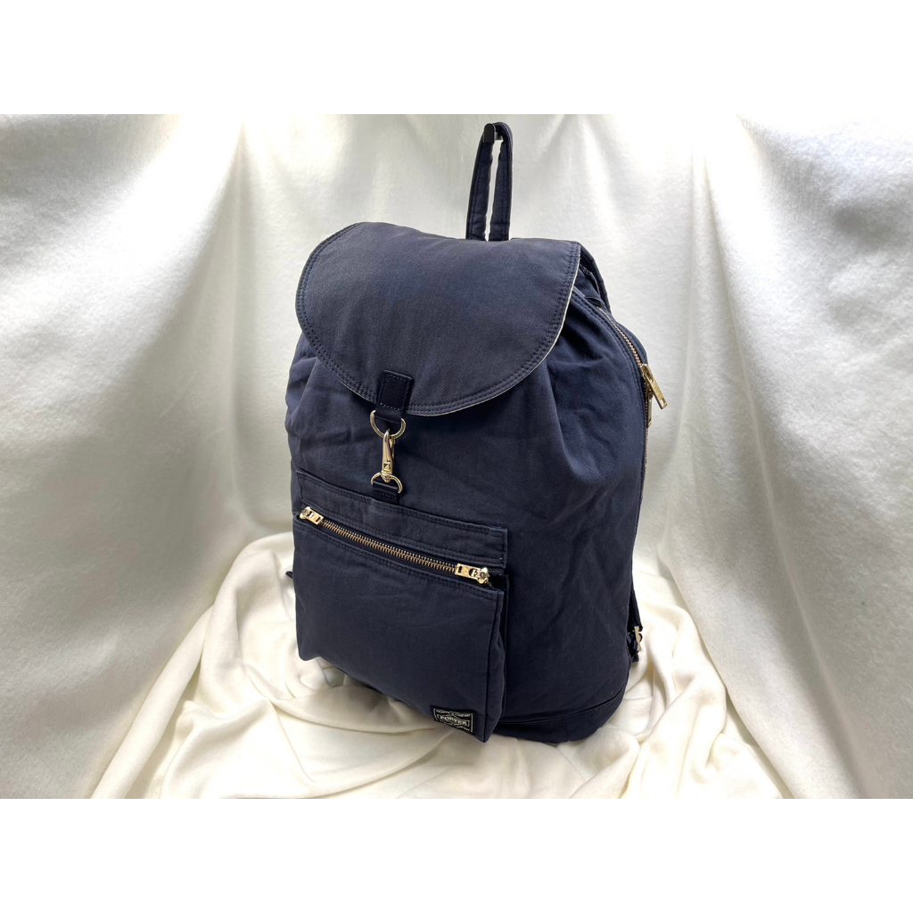 《現貨》PORTER 日本吉田｜DRAFT RUCKSACK Backpack｜輕感日本纖維尼龍｜海軍藍｜後背包 | 蝦皮購物