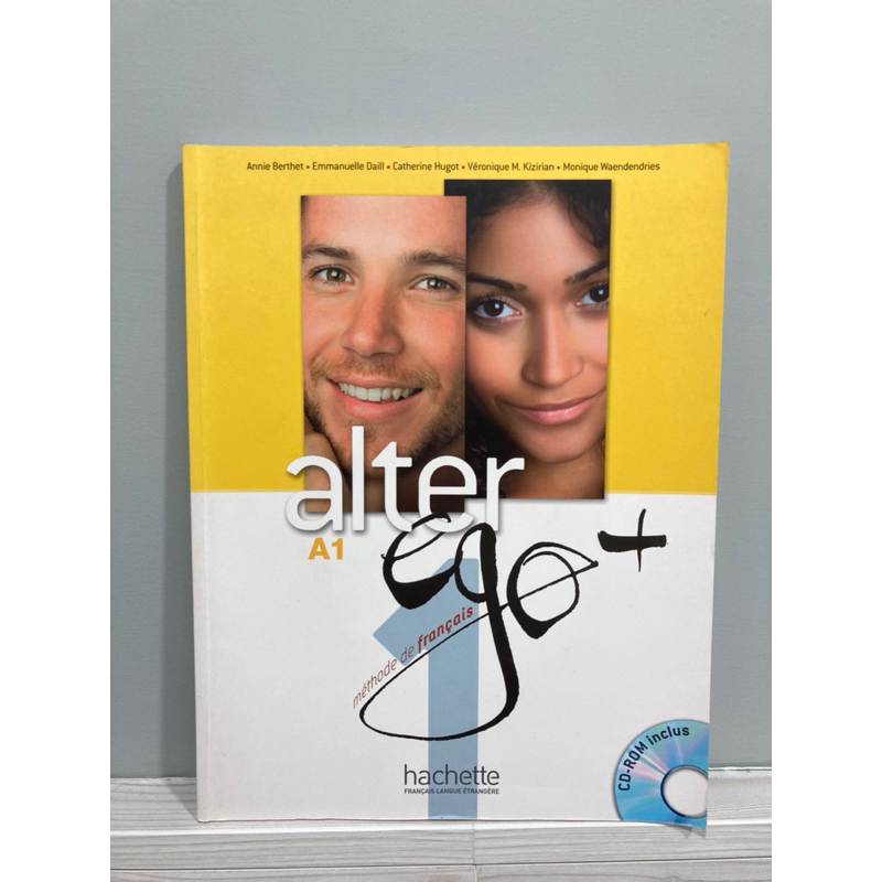 Alter Ego + 1 (A1) - 課本+CD-ROM 近全新法文課本 | 蝦皮購物