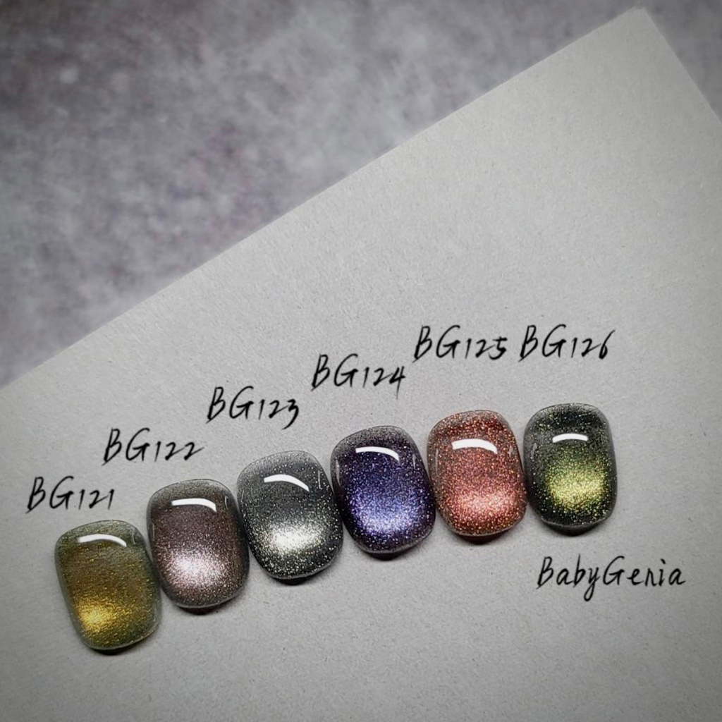 【快速出貨】BabyGenia 6色/12色 MINI套組 容量2g 美甲 罐裝色膠 凝膠 色膠套組 美甲材料 合格中標 | 蝦皮購物